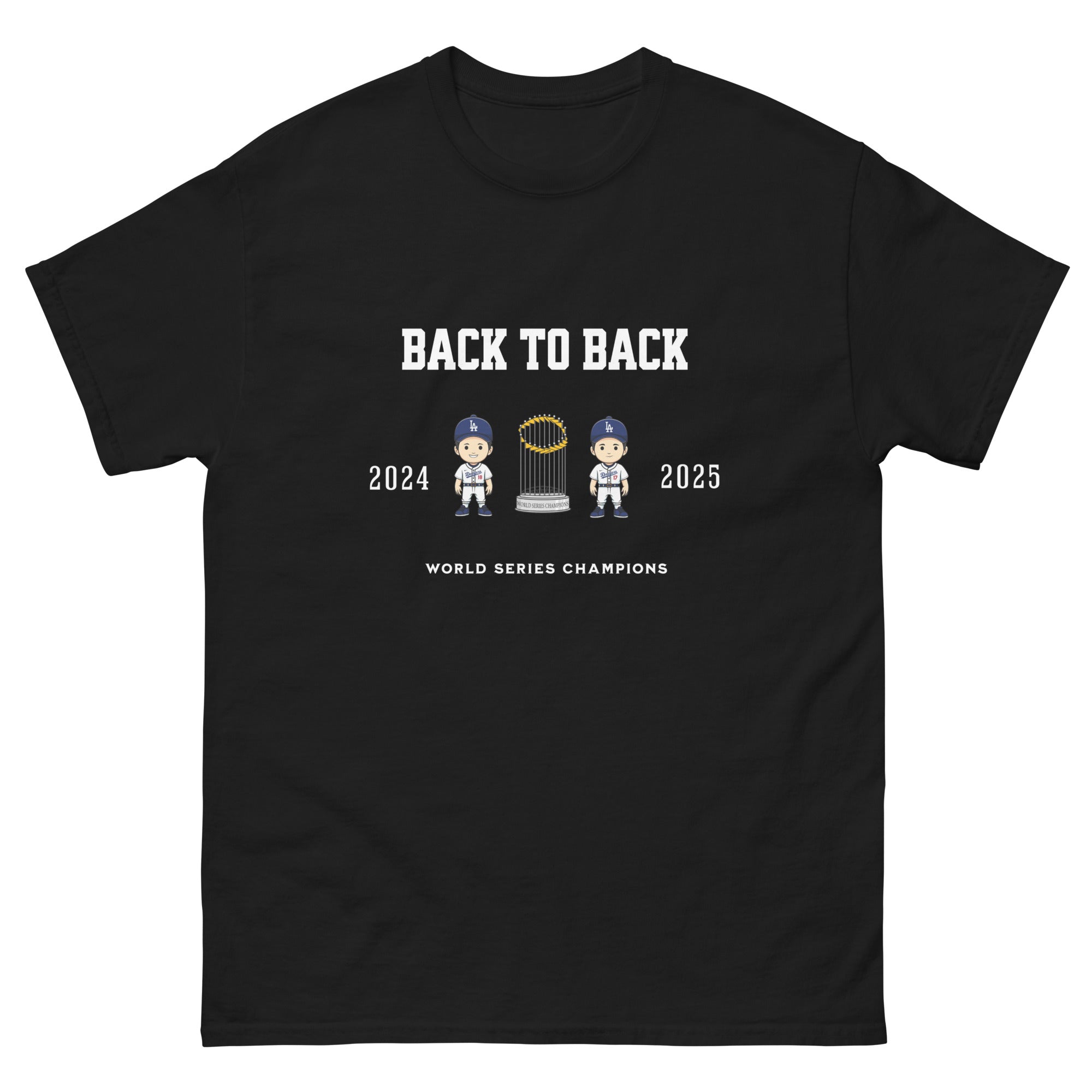 Back to Back World Series Champion Shirt – Designsbysetsumi